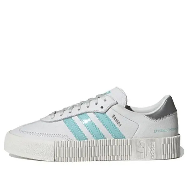 Adidas Swarovski X Sambarose Sneakers - White/blue
