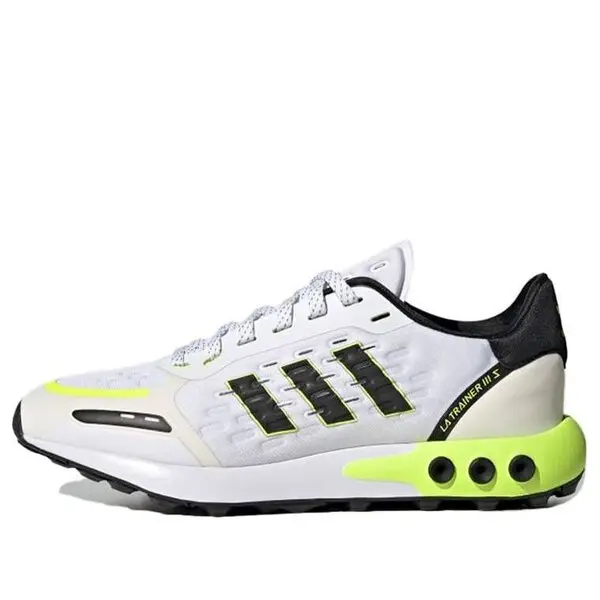 Adidas La Trainer 3 Sneakers - White/black/green