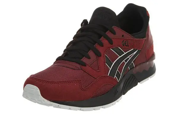 Asics Gel-lyte 5 Low Top Sneakers - Red/black