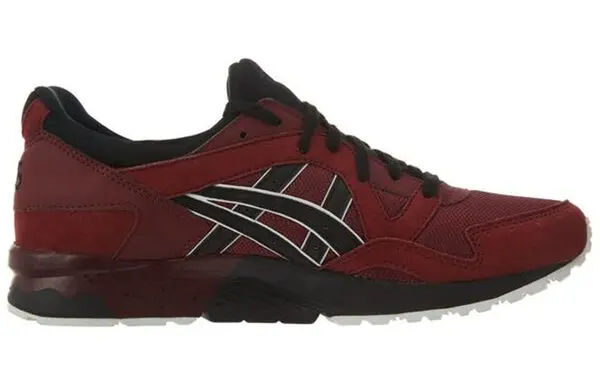Asics Gel-lyte 5 Low Top Sneakers - Red/black
