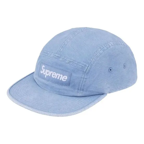 Supreme Ss26 Canvas Camp Cap - Blue