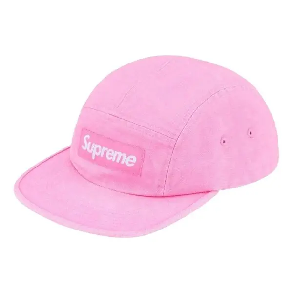 Supreme Ss26 Canvas Camp Cap - Pink