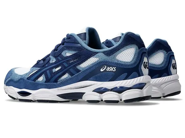Asics Gel-nyc "indigo" Sneakers - Indigo/white/navy