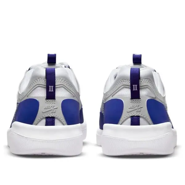 Nike Nyjah Free 2 Sb Low Top Sneakers - White/blue