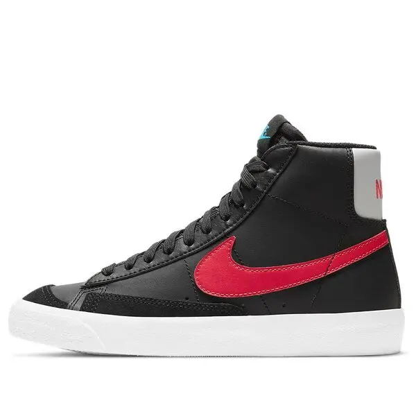 Nike Blazer Mid '77 High Top Sneakers - Black