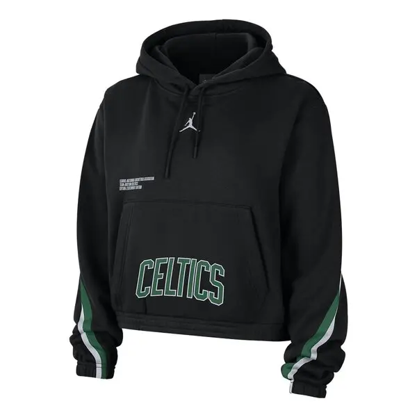 JORDAN X Nba Boston Celtics Courtside Hoodie - Black