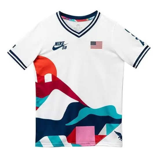 Nike X Parra Federation Kit Crew Jersey - Multi-color