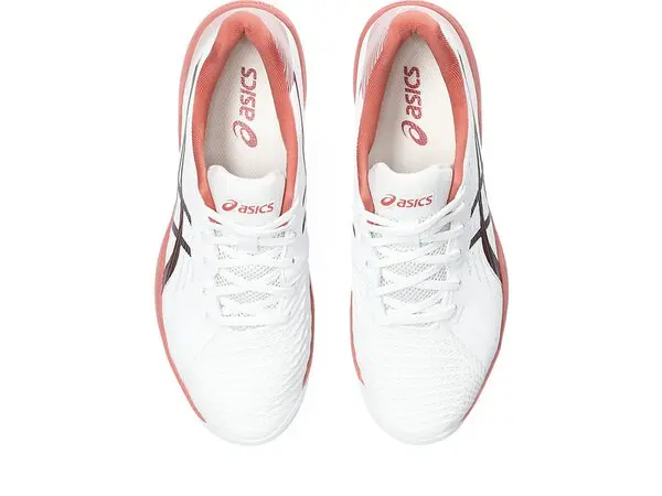 Asics Solution Swift Ff Athletic Shoes - White/red