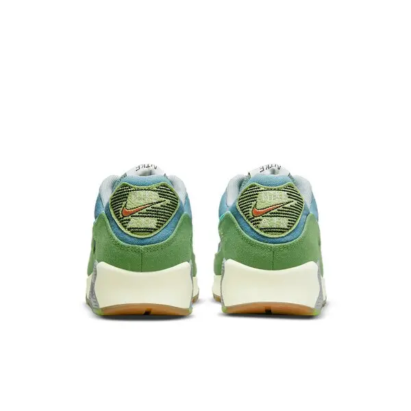 Nike Max 90 Se "sun Club Worn Blue Treeline - Gray/blue/green