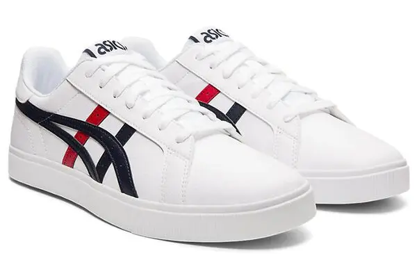 Asics Classic Ct Lace Up Sneakers - White/red/black