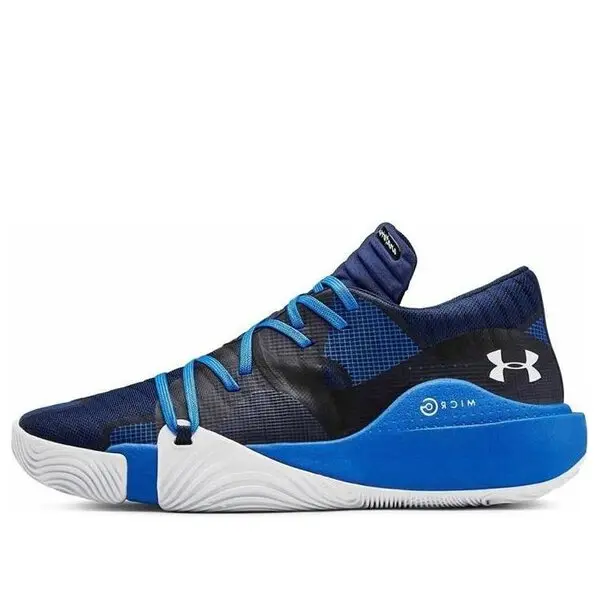 Under Armour Anatomix Spawn Low Top Sneakers - Black/blue
