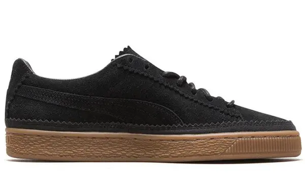 PUMA Suede Classic Brogue Sneakers - Black/brown
