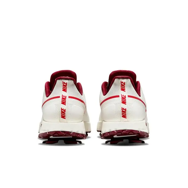 Nike React Infinity Pro Golf Shoes - Cream/red