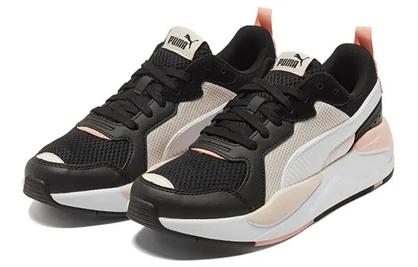 PUMA X-ray Low Top Sneakers - Black/white/pink