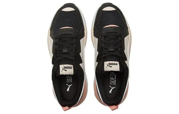 PUMA X-ray Low Top Sneakers - Black/white/pink