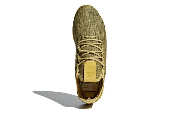 Adidas Pharrell X Tennis Hu 'dip-dyed' Sneakers - Yellow