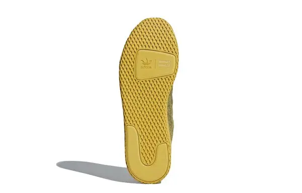 Adidas Pharrell X Tennis Hu 'dip-dyed' Sneakers - Yellow