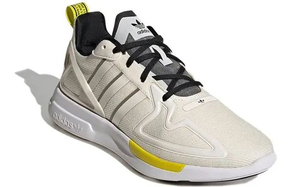 Adidas Zx 2k Flux Feather Grey Athletic Sneakers