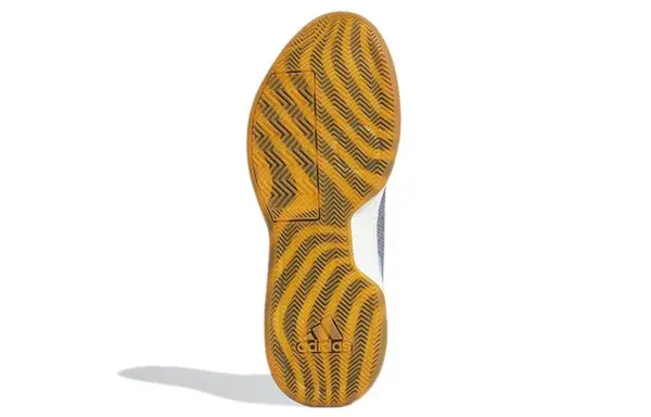 Adidas Marquee Boost High Top Sneakers - Gray/white/yellow