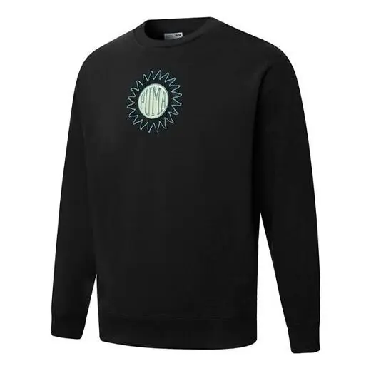 PUMA Downtown Graphic Crew Pullover - Black