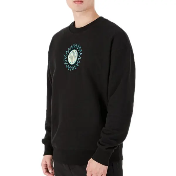 PUMA Downtown Graphic Crew Pullover - Black