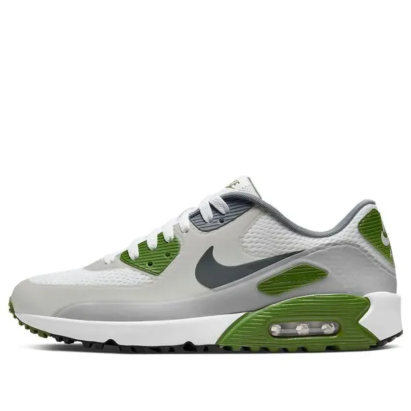 Nike Max 90 Golf Sneakers - White/gray/green