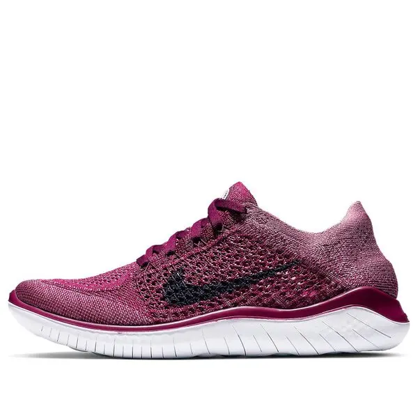 Nike Free Rn Flyknit 2018 Athletic Sneakers - Red/white