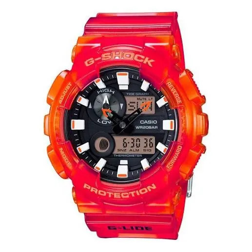 Casio G-shock Analog-digital Watch - Red