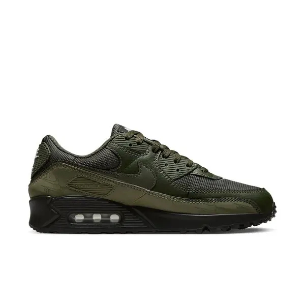 Nike Max 90 "cargo Khaki Reflective" Sneakers - Cargo Khaki/white/black