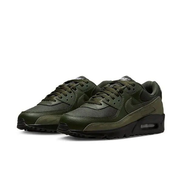 Nike Max 90 "cargo Khaki Reflective" Sneakers - Cargo Khaki/white/black