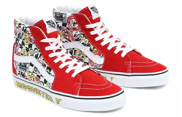 VANS Mooneyes X Sk8-hi 'formula One' High Top Sneakers