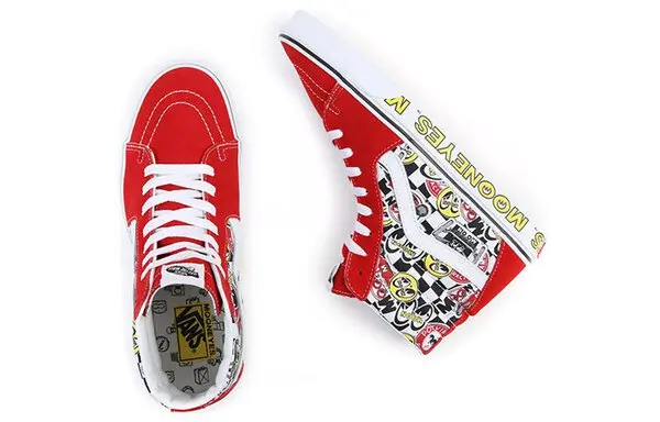 VANS Mooneyes X Sk8-hi 'formula One' High Top Sneakers