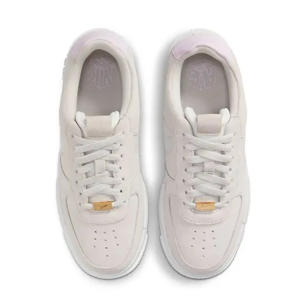 Nike Force 1 Pixel Sneakers - Creamwhitepurple
