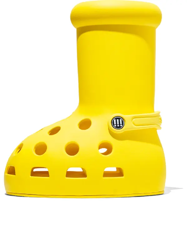 MSCHF X Crocs Big Boot - Yellow