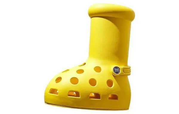 MSCHF X Crocs Big Boot - Yellow