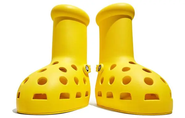 MSCHF X Crocs Big Boot - Yellow