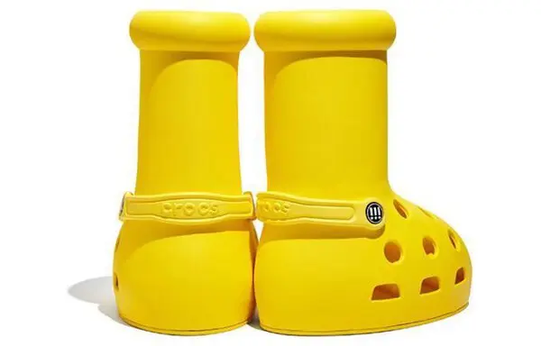 MSCHF X Crocs Big Boot - Yellow