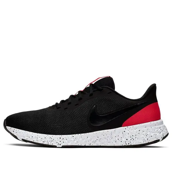 Nike Revolution 5 "anthracite" Lace-up Sneakers - Black