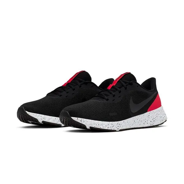 Nike Revolution 5 "anthracite" Lace-up Sneakers - Black