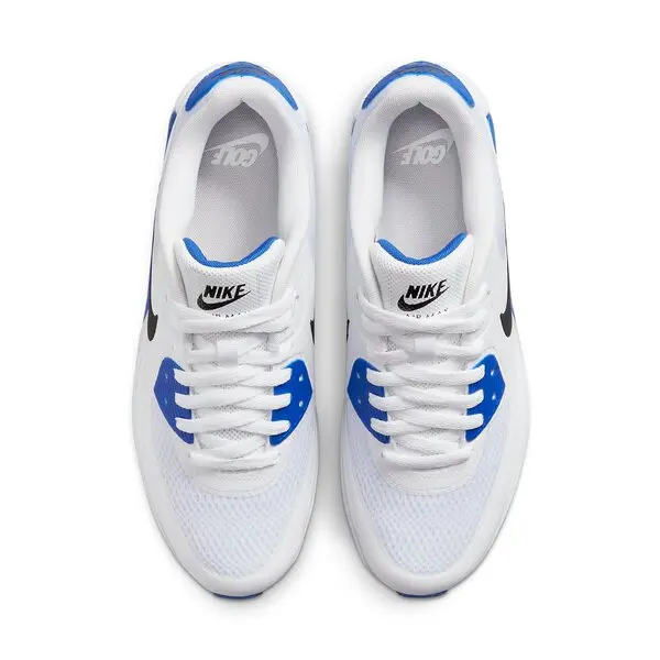 Nike Max 90 Golf Sneakers - White/blue