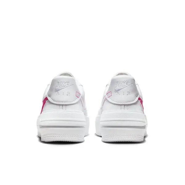 Nike Force 1 Plt.af.orm Sneakers - White/fireberry/fierce Pink
