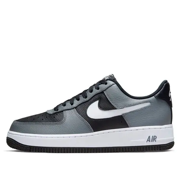 Nike Force 1 '07 Lv8 Low Top Sneakers - Black/gray