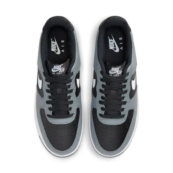 Nike Force 1 '07 Lv8 Low Top Sneakers - Black/gray