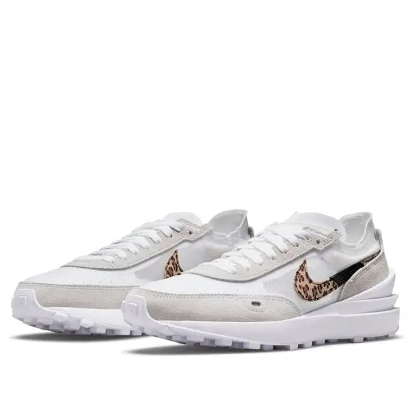 Nike Waffle One Leopard Print Sneakers