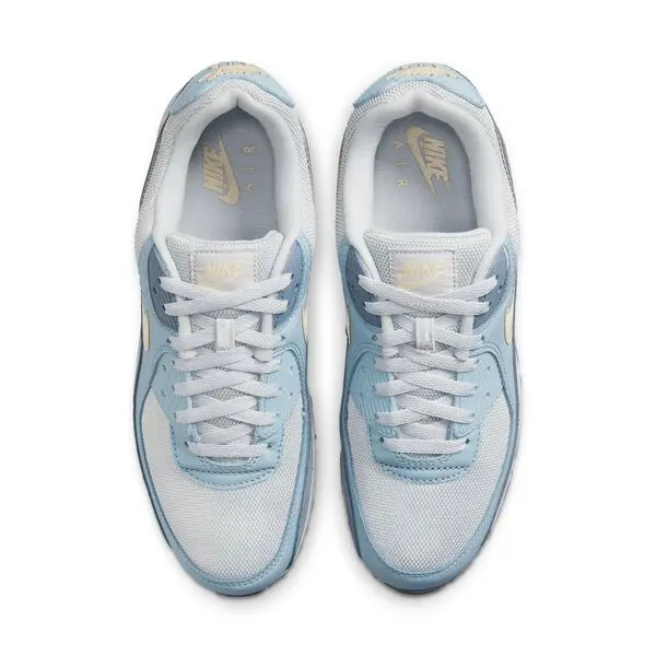 Nike Max 90 Premium Sneakers - Gray/white/blue