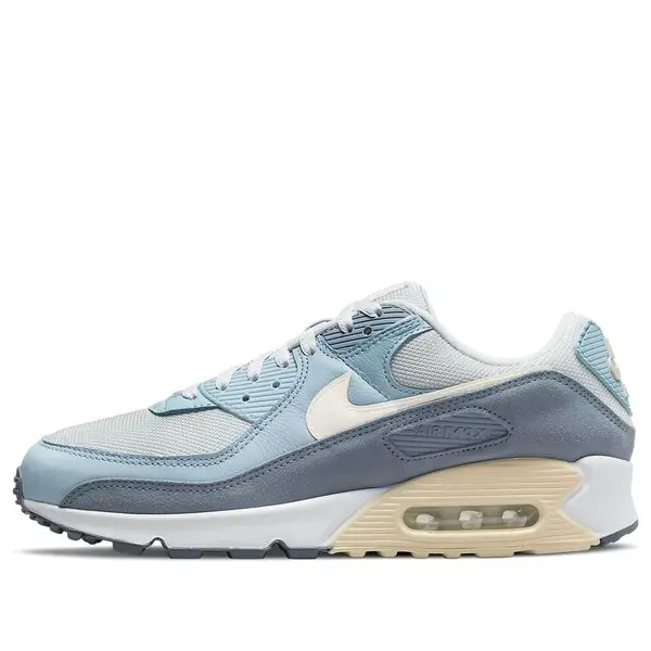 Nike Max 90 Premium Sneakers - Gray/white/blue