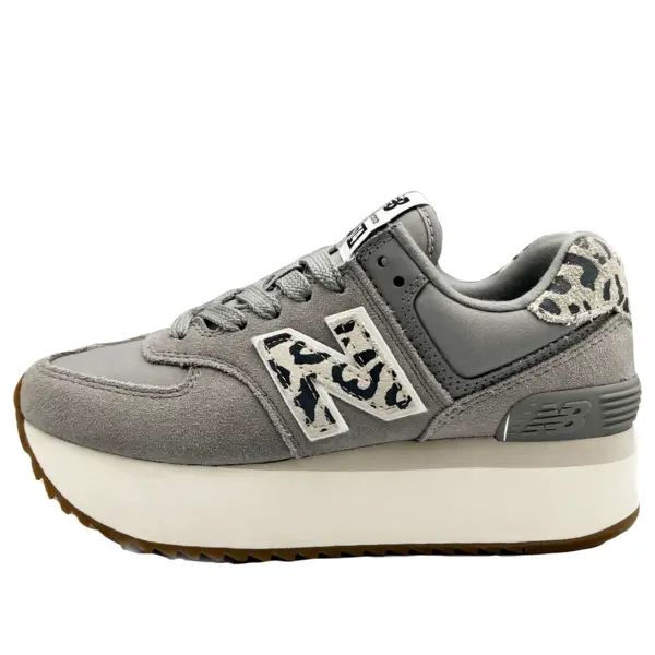NEW BALANCE 574+ 'grey Leopard - Grey/leopard