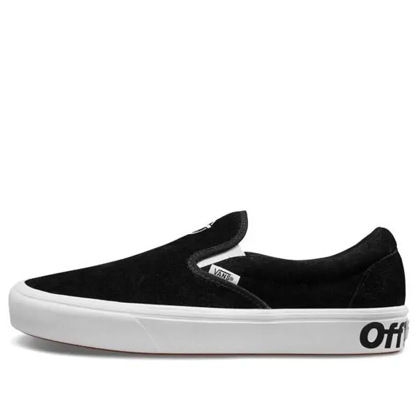 VANS Comfycush Slip-on Distort Sneakers - Black