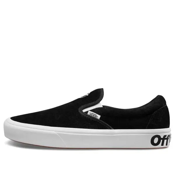 VANS Comfycush Slip-on Distort Sneakers - Black
