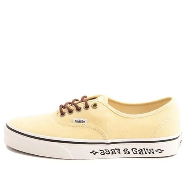 VANS Parks Project X Authentic 'wild & Free' Sneakers - Cream